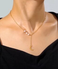 Collier original lune – Bijoux pour femme