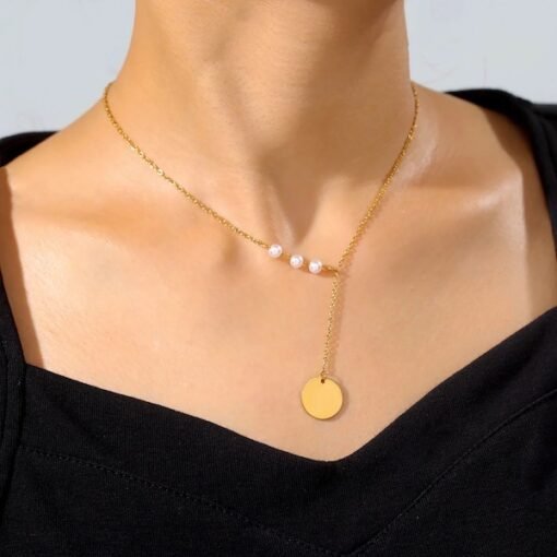 Collier original médaille – Bijoux pour femme